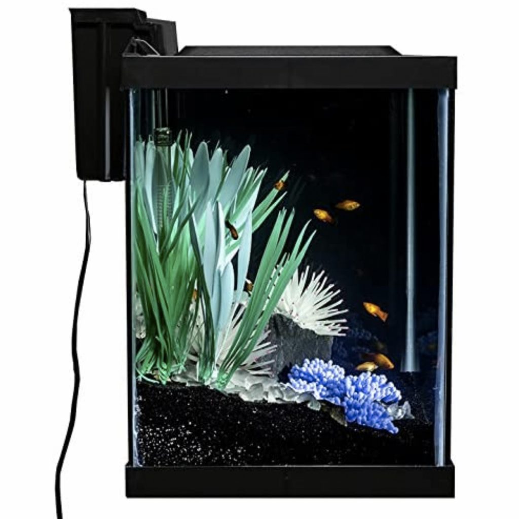 Tetra 20 Gallon ColorFusion Aquarium Kit w/ Filter Heater LED & Plants