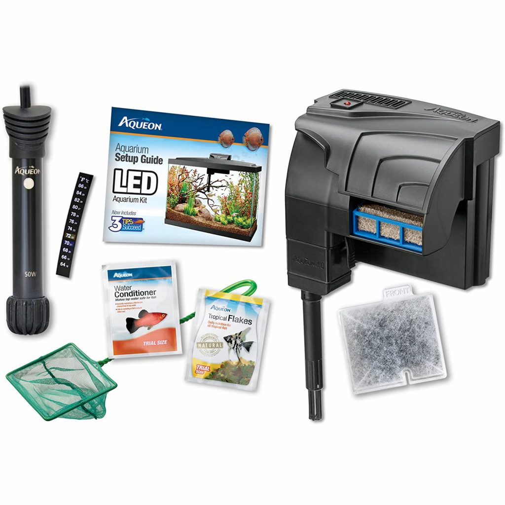 Aqueon LED 10 Gallon Fish Tank Aquarium LED Kit - Aquascaping Pro